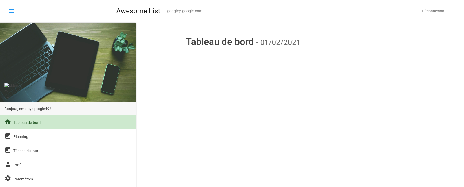 Web CV Justin Bellanger
